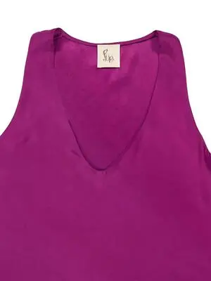 PAULA Silk Tank Top