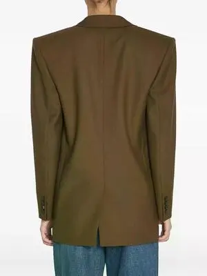 Saint Laurent Single-breasted Wool Jacket