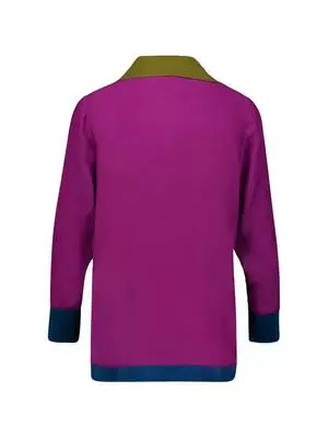 PAULA Long-sleeve Blouse - Purple