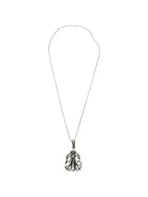AMAL GUESSOUS Pendant Necklace - Silver