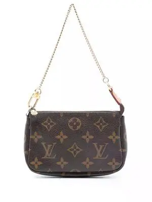 LOUIS VUITTON 2014 Monogram Mini Pochette Accessoires Handbag