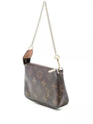 LOUIS VUITTON 2014 Monogram Mini Pochette Accessoires Handbag