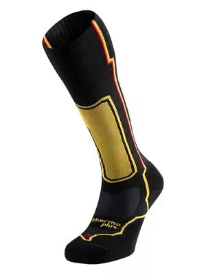 LURBEL Alpine Ribbed Socks - Black