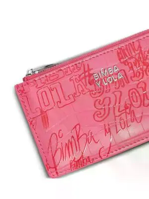 Bimba Y Lola Logo Zip Wallet