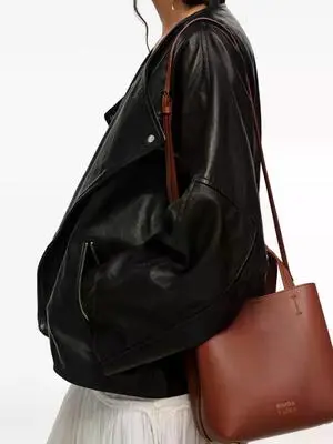 Bimba Y Lola Small Leather Tote Bag