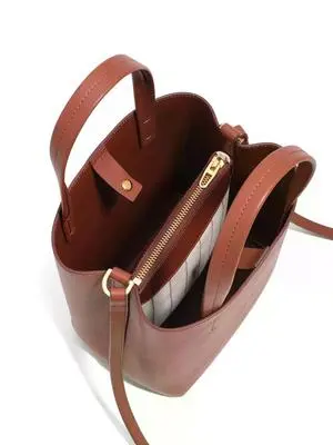 Bimba Y Lola Small Leather Tote Bag
