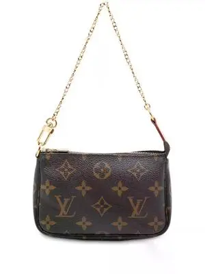 LOUIS VUITTON 2019 Monogram Mini Pochette Accessoires Handbag