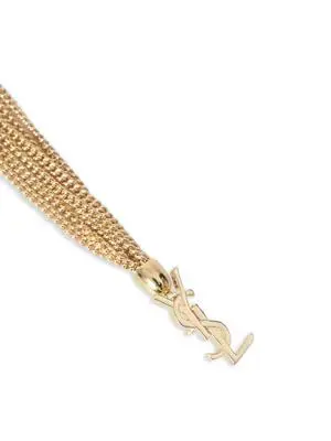 Saint Laurent Chain Cassandre Bracelet