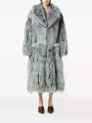 Blumarine Fur Long Coat
