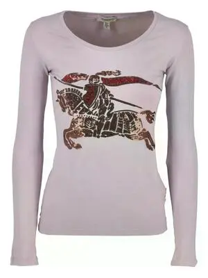 Women's Burberry Long Sleeve T-shirts