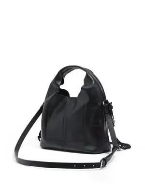 Bimba Y Lola Leather Tote Bag With Detachable Shoulder Strap