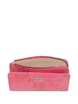 Bimba Y Lola Embossed Logo Wallet