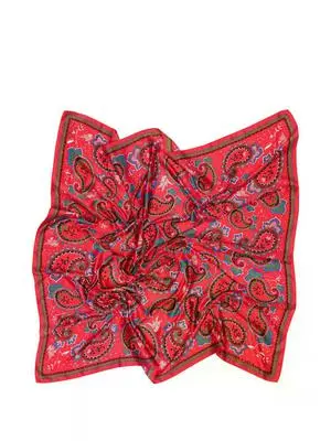 Bimba Y Lola Paisley Patterned Scarf