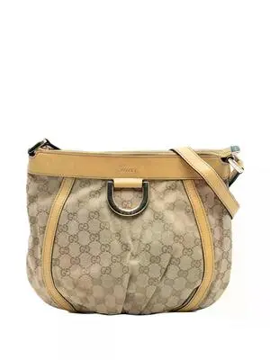 Gucci Gg Canvas Abbey D-ring Crossbody Bag - Brown