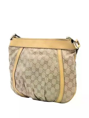 Gucci Gg Canvas Abbey D-ring Crossbody Bag - Brown