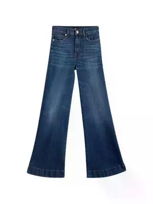 7 For All Mankind Flared Five-pocket Jeans