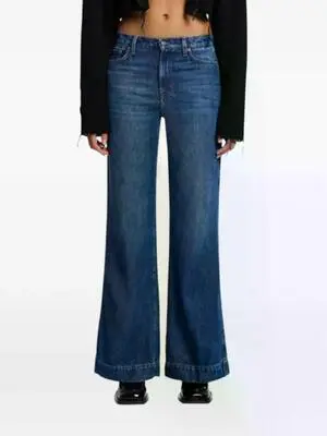 7 For All Mankind Flared Five-pocket Jeans