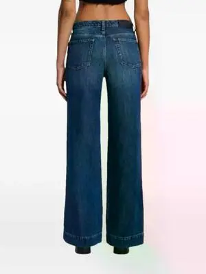 7 For All Mankind Flared Five-pocket Jeans