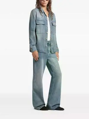COURREGES Pocket Denim Shirt