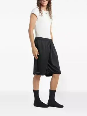 COURREGES Logo-detail Shorts