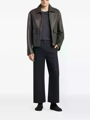 COURREGES Double-pocket Leather Jacket
