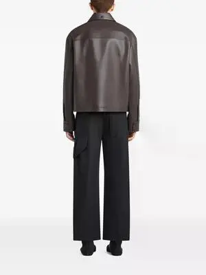 COURREGES Double-pocket Leather Jacket