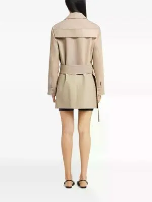 COURREGES Belted Button-up Coat