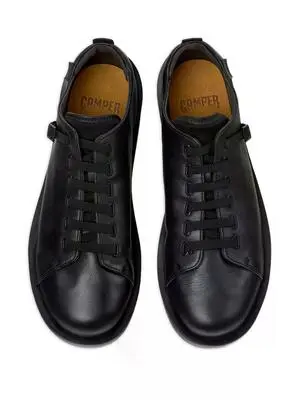 Camper Wagon Leather Lace-up Loafers
