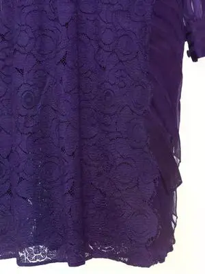 André Laug Vintage Plissé Midi Dress