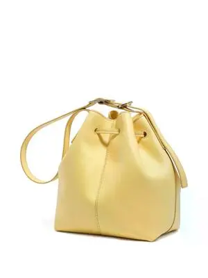 Bimba Y Lola Large Drawstring Bucket Bag - Yellow