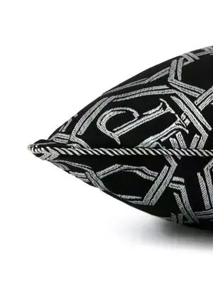 Philipp Plein Jacquard Chains Cushion
