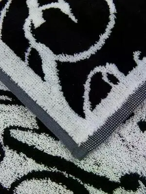 Philipp Plein Signature-print Bath Towel