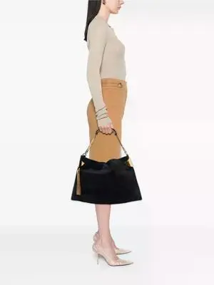Gucci 2000-2015 Medium Nubuck 1970 Shoulder Bag