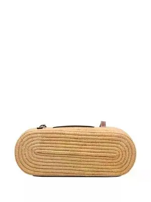 Loewe Small Raffia Basket Bag