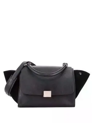 Celine Trapeze Leather Satchel