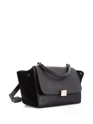 Celine Trapeze Leather Satchel
