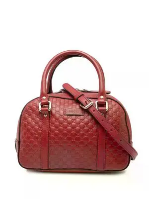 Gucci Small Micro Guccissima Bree Satchel