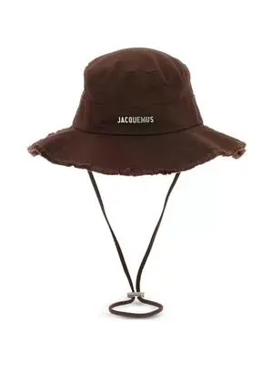 Jacquemus Le Bob Artichaut Bucket Hat - Brown