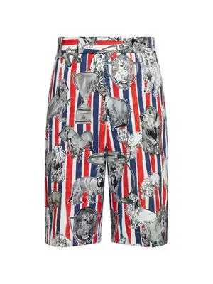 Thom Browne Printed Shorts For Men