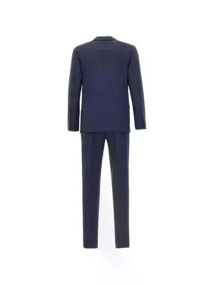 Eleventy Flap-pockets Wool Suit