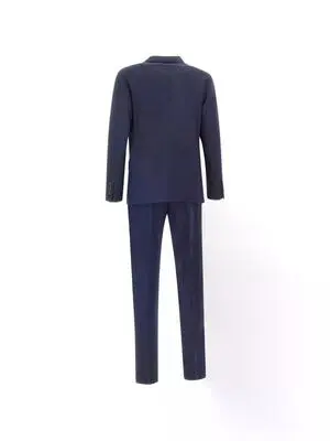 Eleventy Flap-pockets Wool Suit