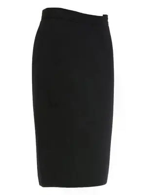 Versace Wool-blend Pencil Skirt