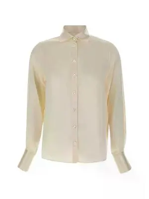 Eleventy Buttoned Silk Shirt