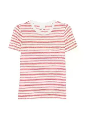 A.p.c. Striped Pocket T-shirt