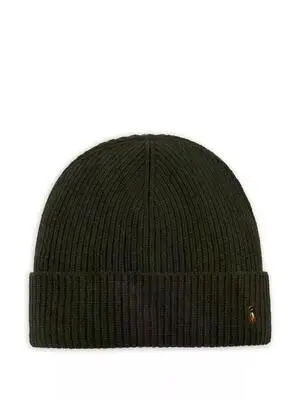 Polo Ralph Lauren Signature-cuff Beanie - Green