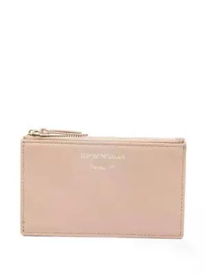 Emporio Armani Zip Wallet - Neutrals