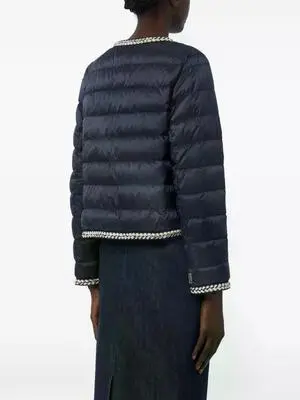 Max Mara Embellished-trim Padded Jacket