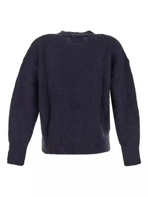 Isabel Marant Crew-neck Textured Sweater