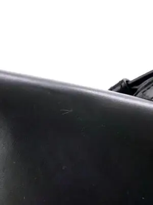 Celine Triomphe East-west Smooth Calfskin Shoulder Bag - Black