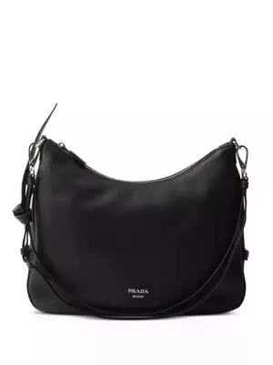 Prada Leather Fold Shoulder Bag